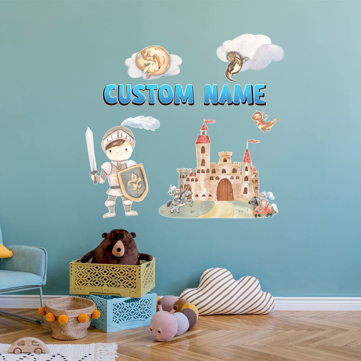 VWAQ Knights Medieval Wall Decal | Wayfair