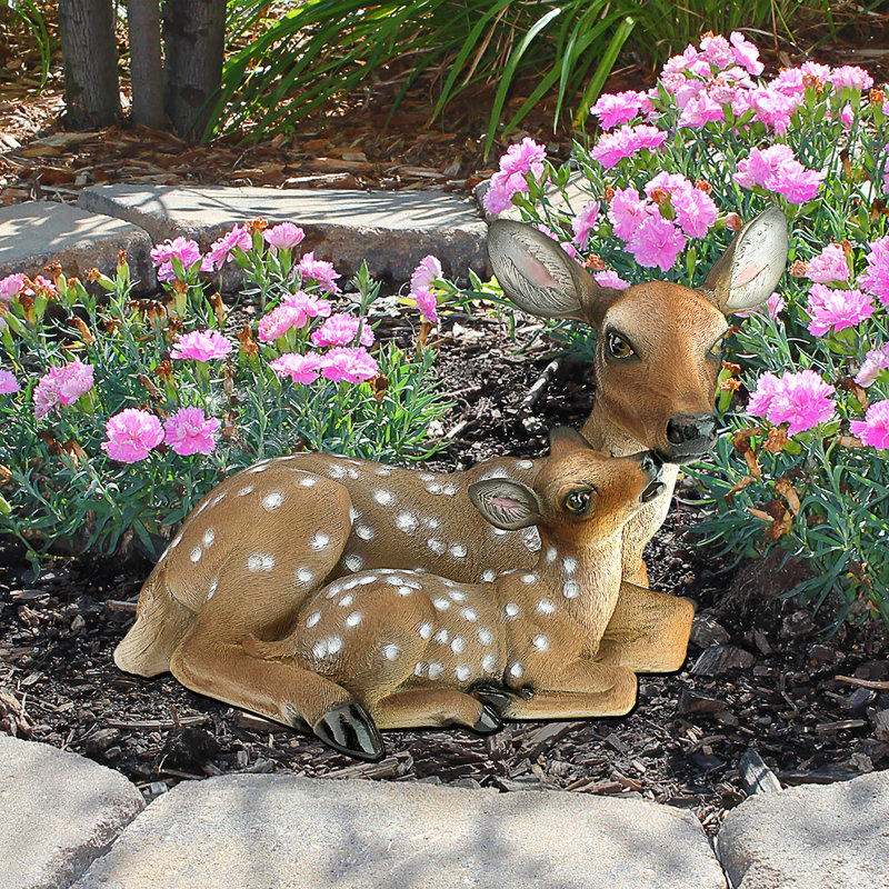 Design Toscano Mother's Love, Doe and Fawn Statue & Reviews | Wayfair.ca