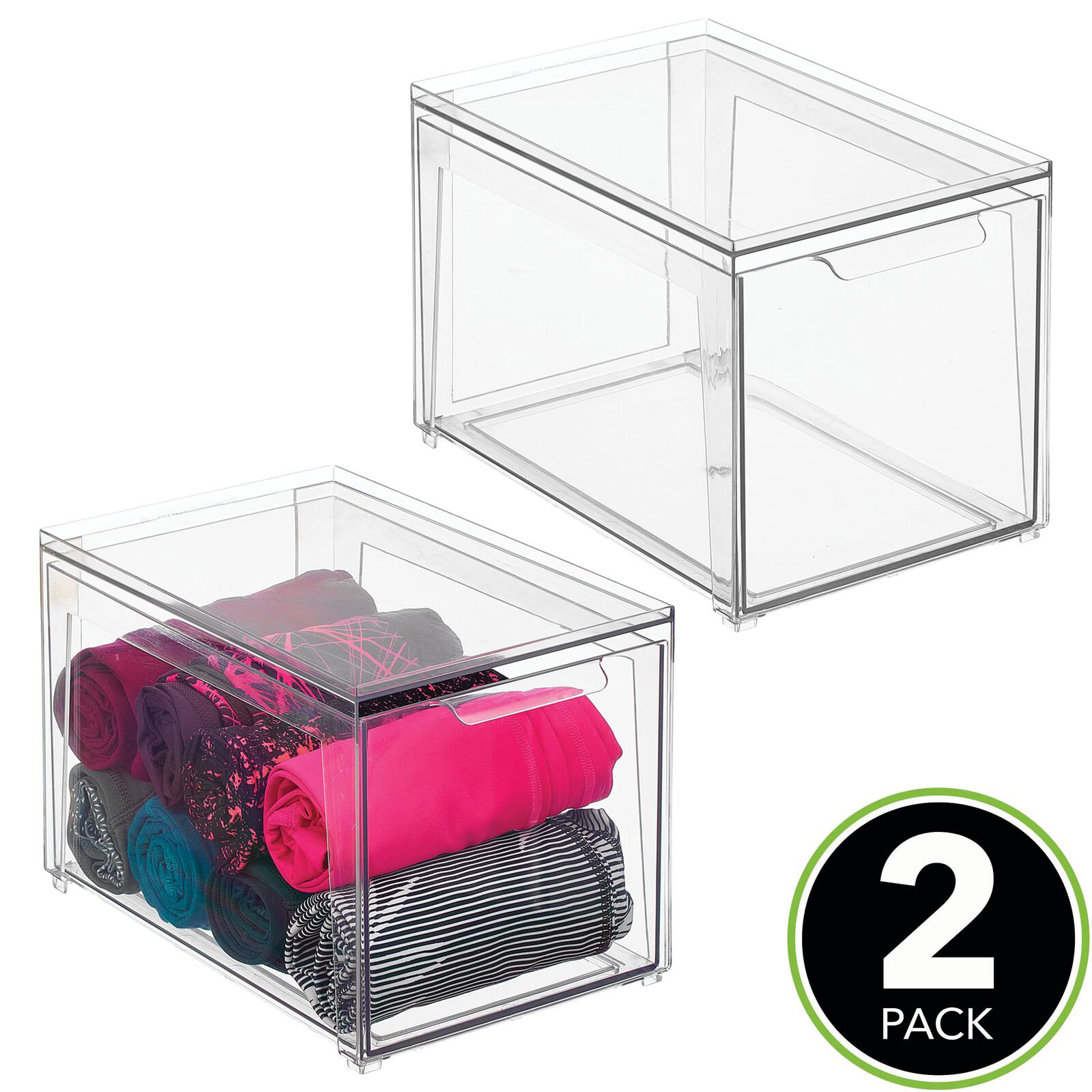 mDesign Plastic Storage Kitchen Bin | Wayfair