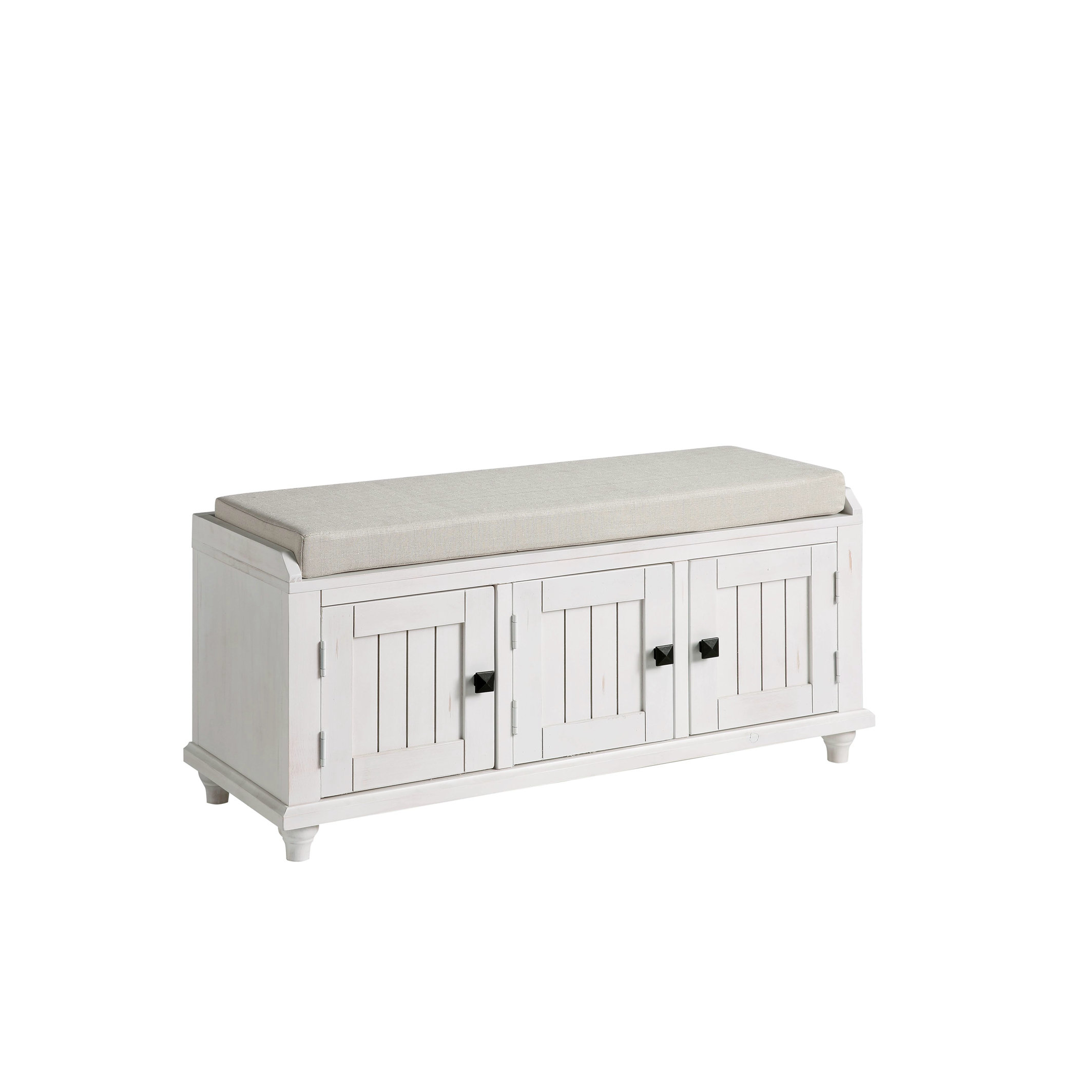 Rosalind Wheeler Aarunya Cabinet Storage Bench | Wayfair
