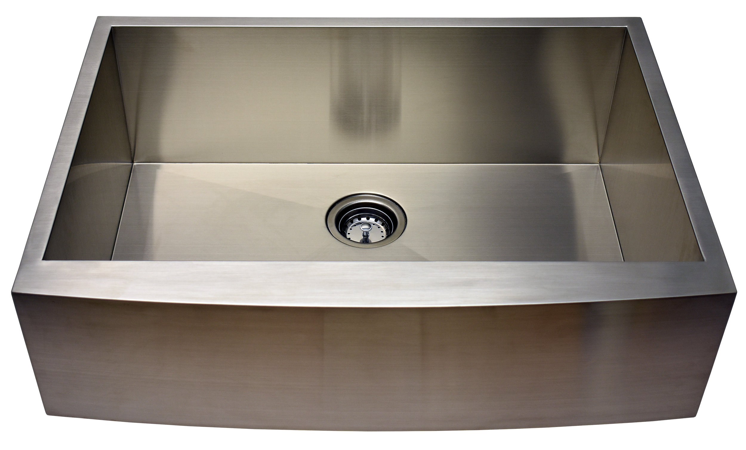 Alpha International 27" L x 22" W Farmhouse/Apron Kitchen Sink ...