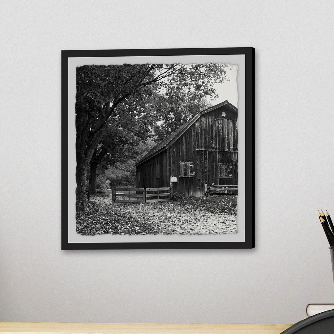 Gracie Oaks Old Barn - Picture Frame Photograph & Reviews | Wayfair