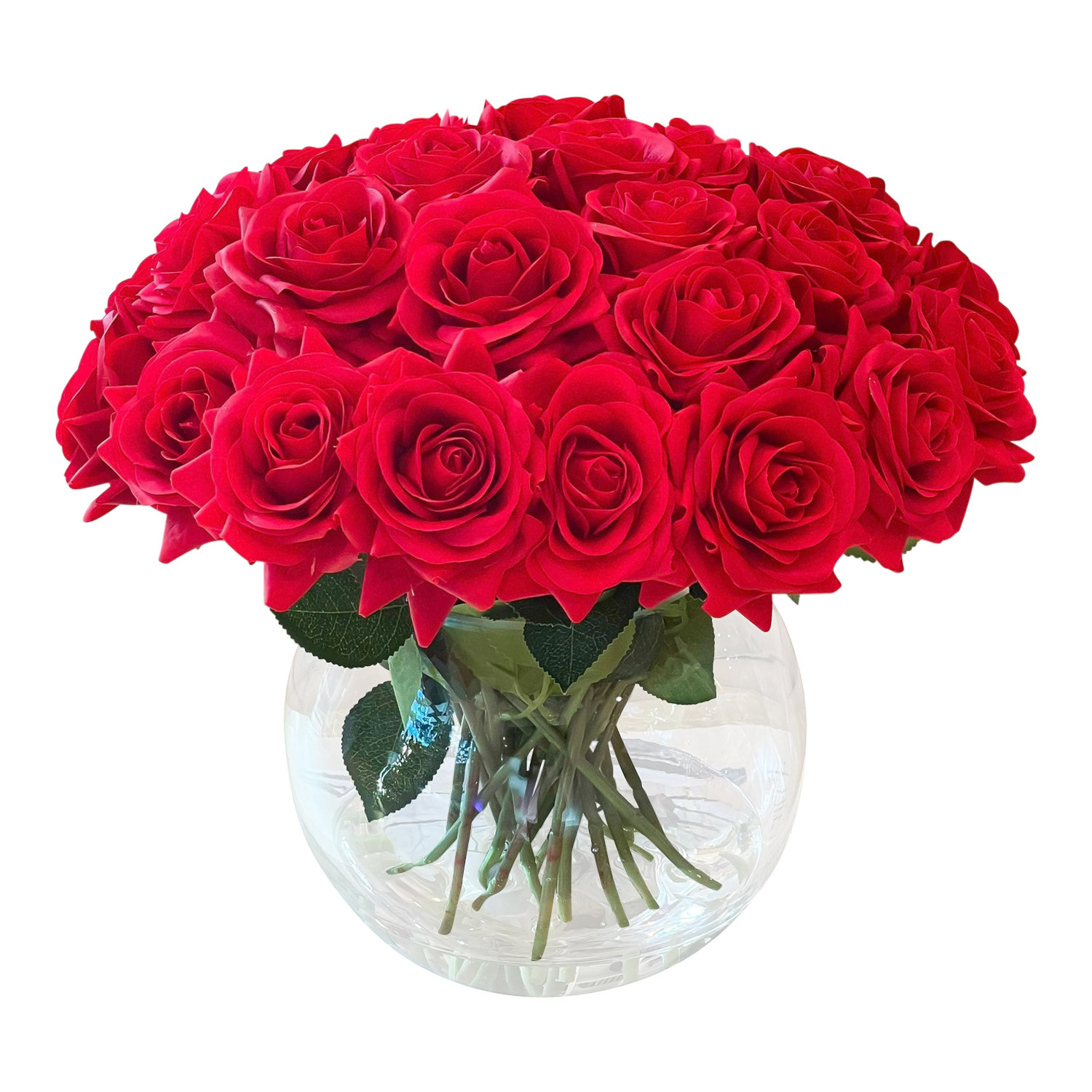 Primrue Roses Centerpiece in Vase & Reviews | Wayfair