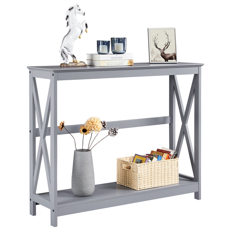 Highland Dunes Theo 40'' Console Table & Reviews | Wayfair