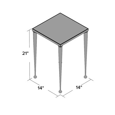Mercer41 Oxendine 21'' Tall End Table & Reviews | Wayfair