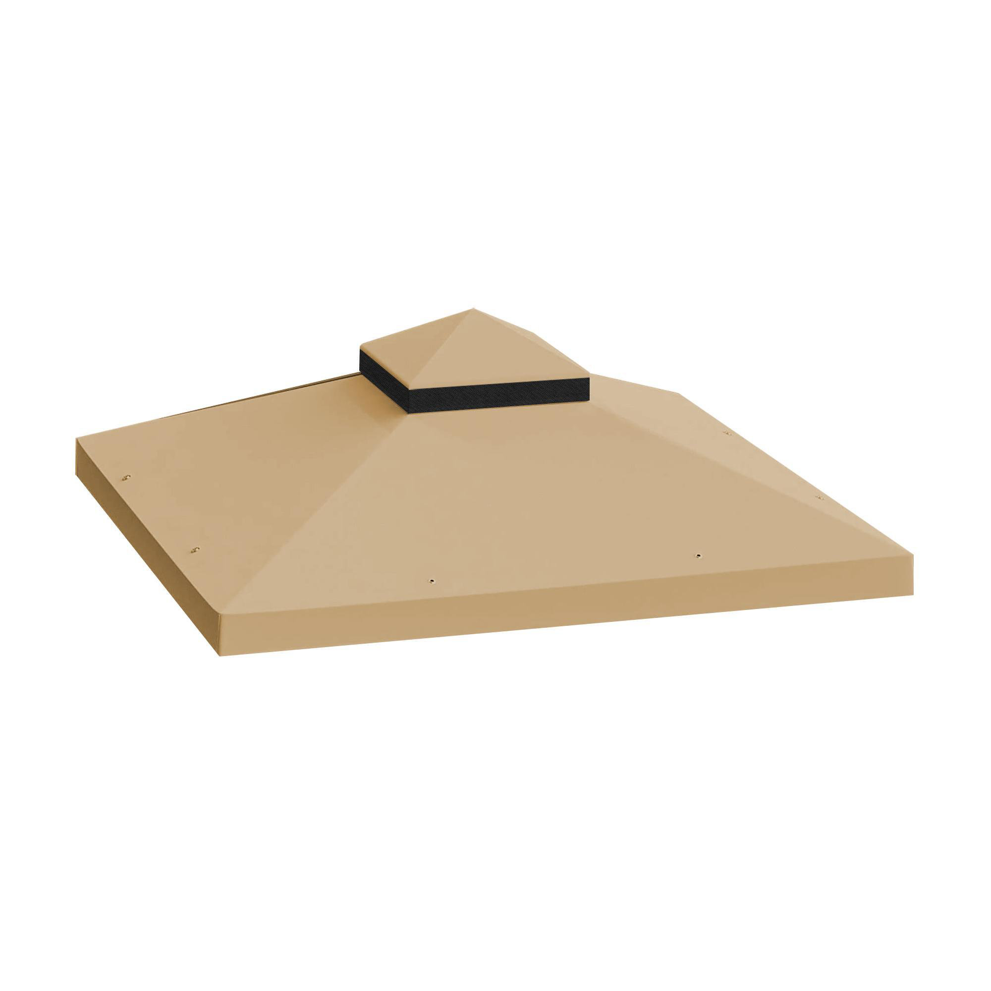 Sunny yard Outdoor Patio Double Tiered Replacement Canopy | Wayfair