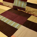 DaDa Bedding Red Reversible Farmhouse / Country Quilt Set & Reviews ...