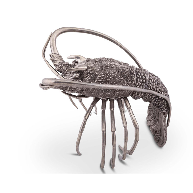 Vagabond House Sea and Shore Pewter Lobster Figurine | Wayfair