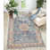 Three Posts Boynton Blue/Beige/Pink Rug & Reviews | Wayfair.co.uk