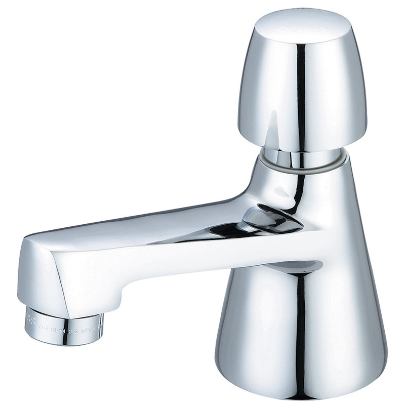 Central Brass Single Hole Push Tilt Handle Bathroom Faucet | Wayfair.ca