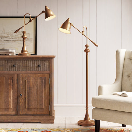 Farmhouse & Rustic Floor Lamps | Birch Lane