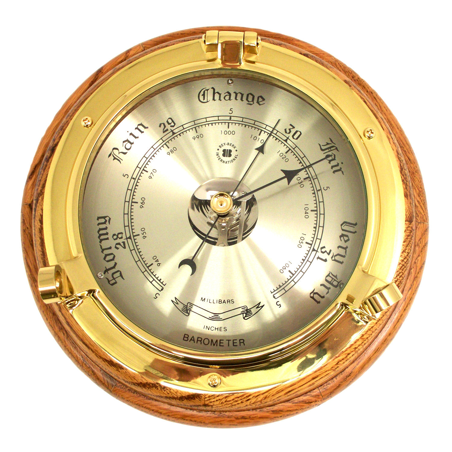 Longshore Tides Nettles Porthole Barometer & Reviews | Wayfair