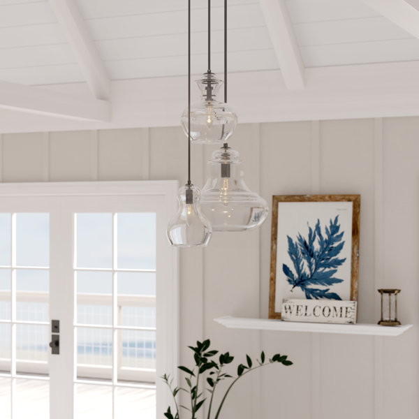 Laurel Foundry Modern Farmhouse Hibbler 3 - Light Cluster Bell Pendant ...
