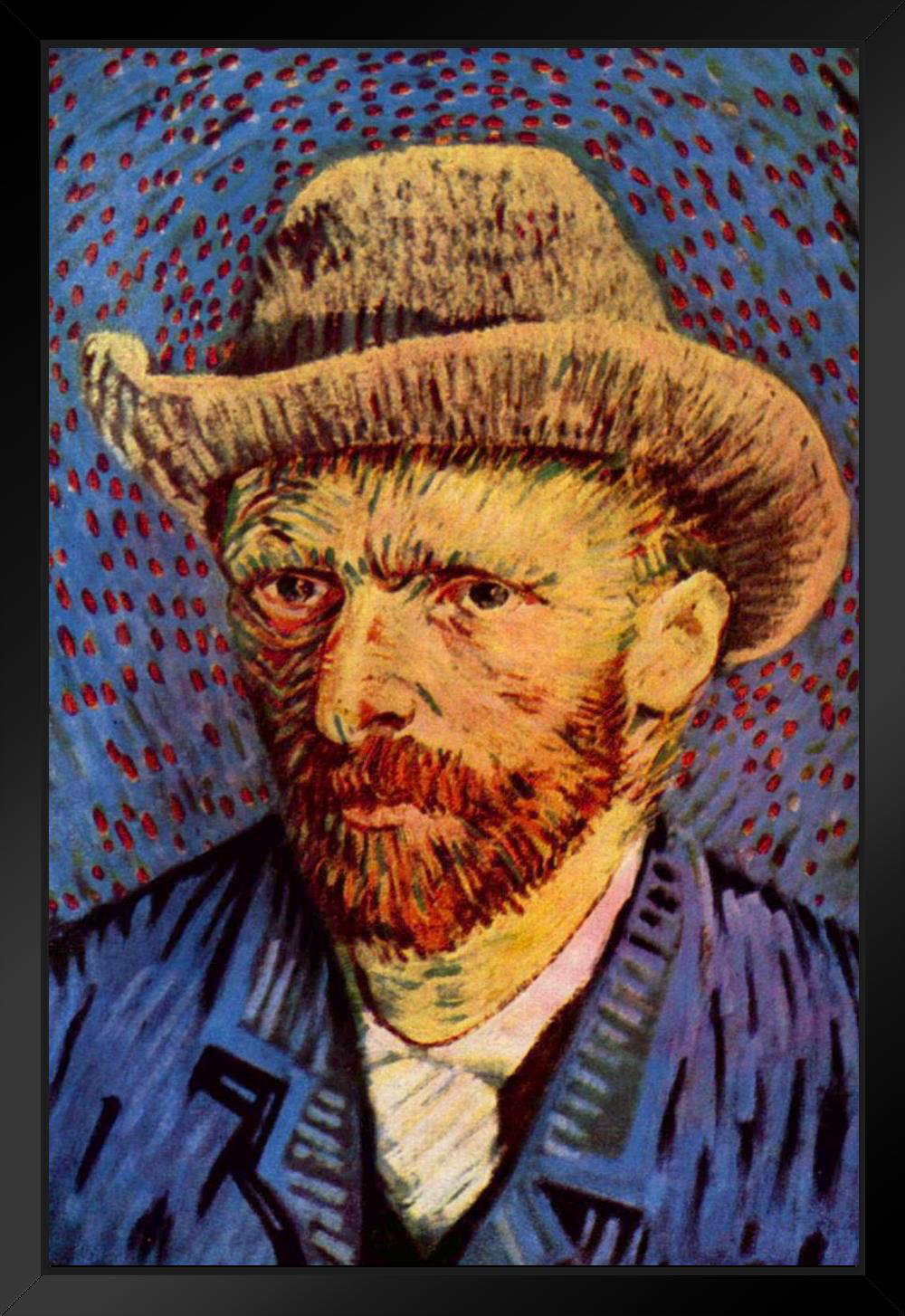 Vault W Artwork Vincent Van Gogh Self Portrait With Grey Felt Hat Van ...