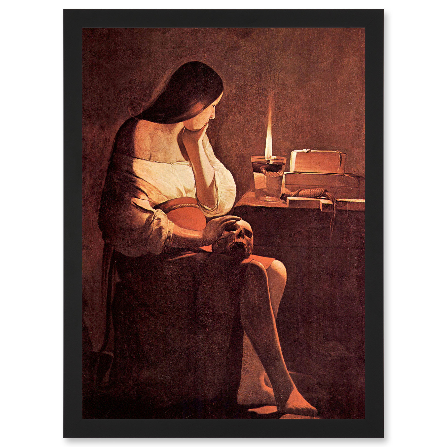 Rosalind Wheeler Magdalene With The Smoking Flame by Georges De La Tour ...