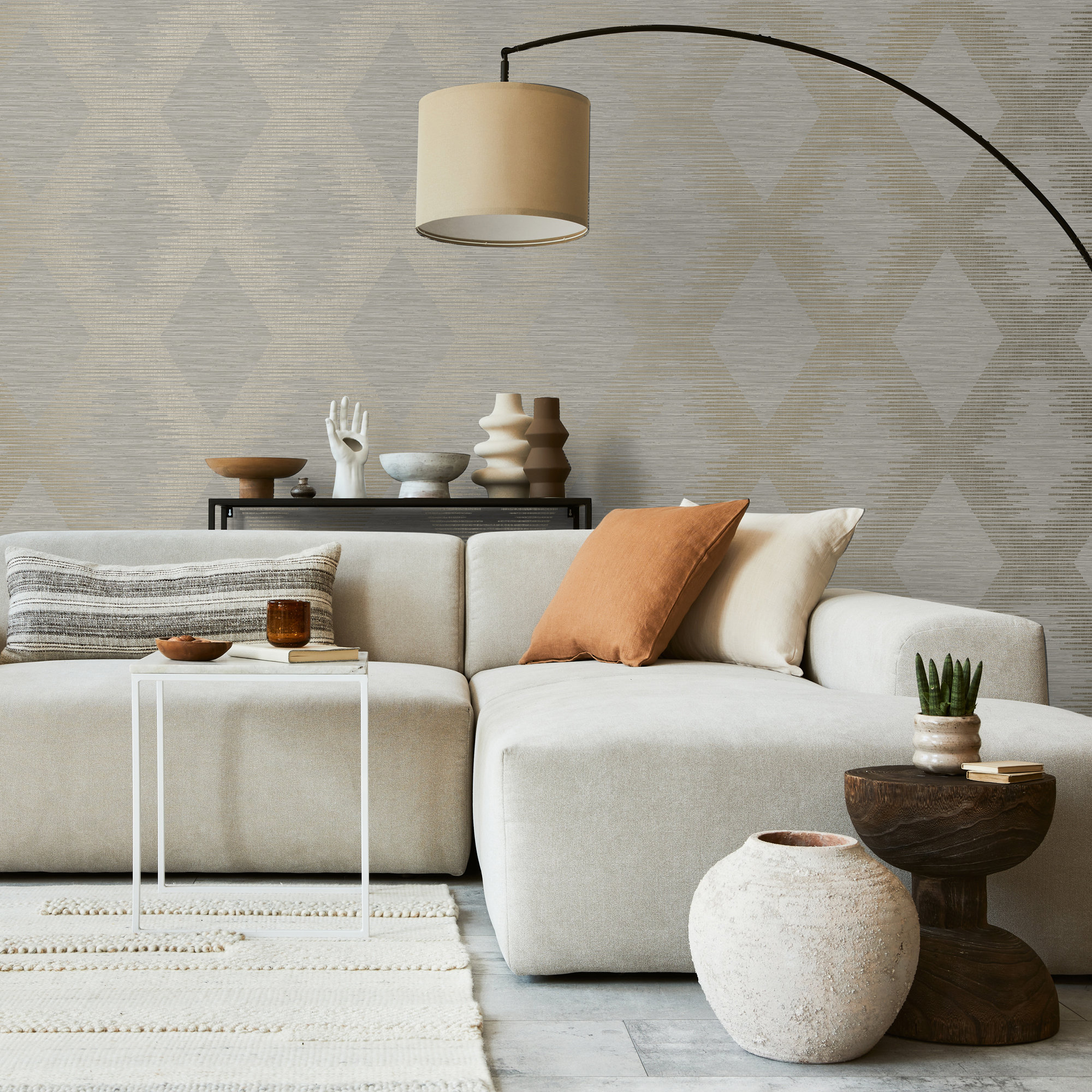 Graham & Brown Zen Geometric Wallpaper | Wayfair
