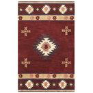 Millwood Pines Tyngsborough Southwestern Handmade Tufted Wool Area Rug ...