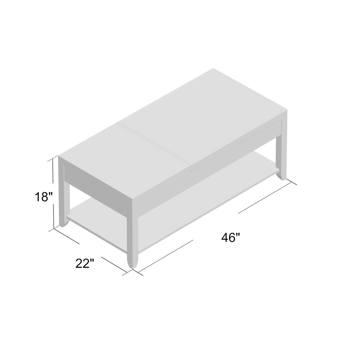 Three Posts™ Bleckley Coffee Table & Reviews | Wayfair