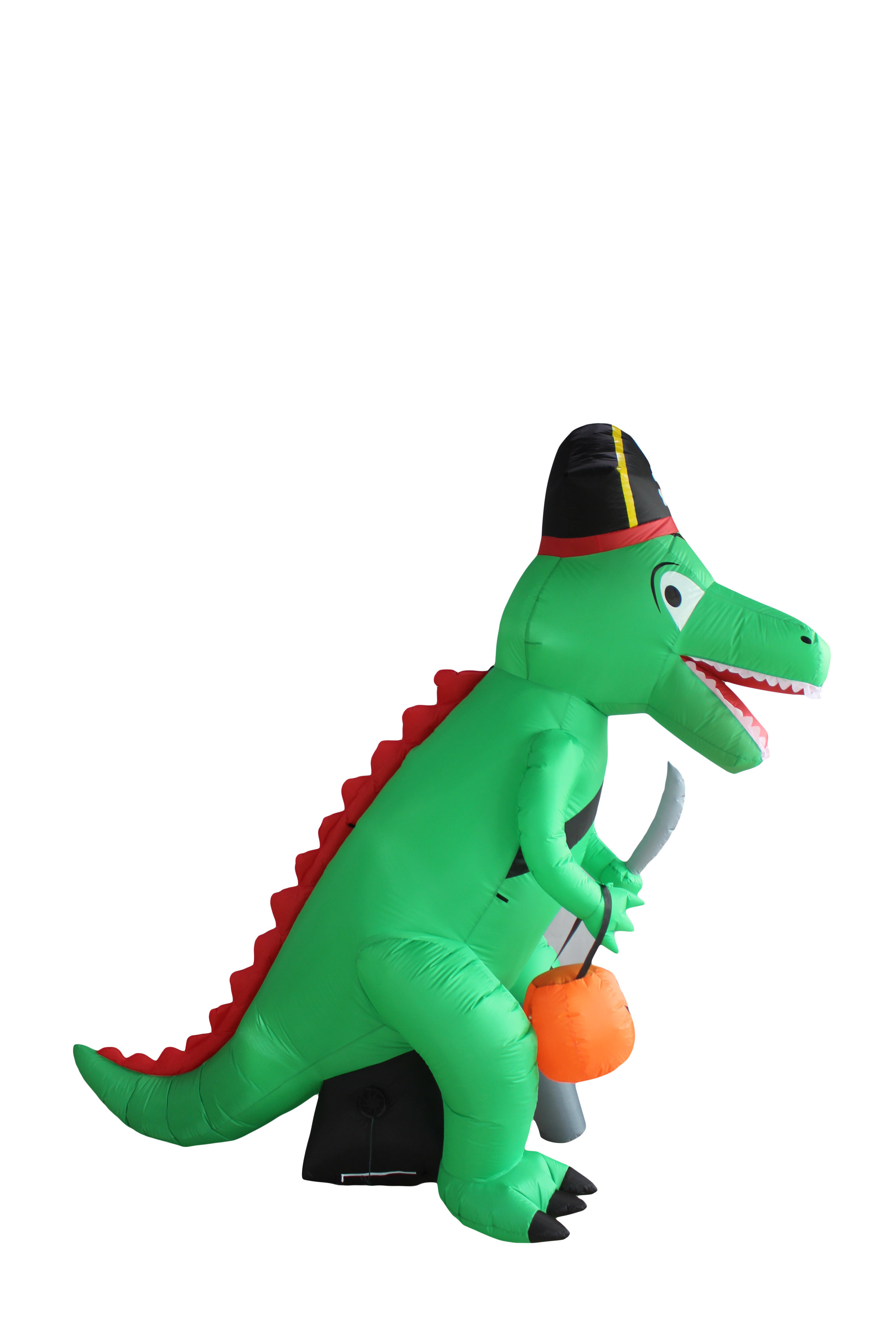 The Holiday Aisle® Dino Pirate Inflatable | Wayfair