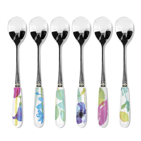 Portmeirion Water Garden Multi-Coloured Teaspoon & Reviews | Wayfair.co.uk