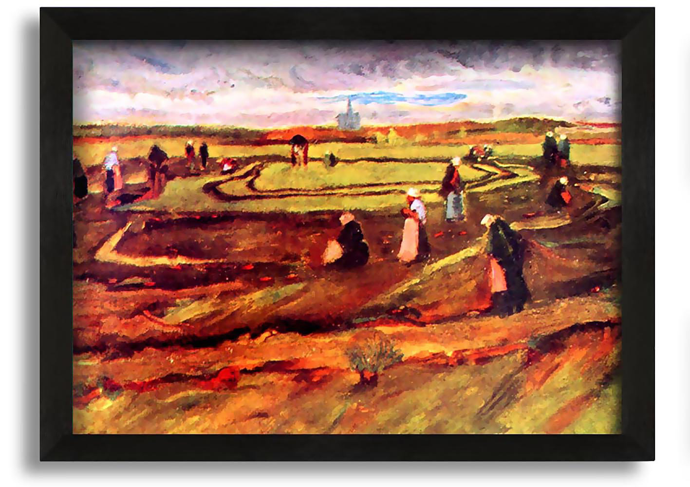 Ophelia & Co. Van Gogh Workers by Vincent Van Gogh - Picture Frame ...