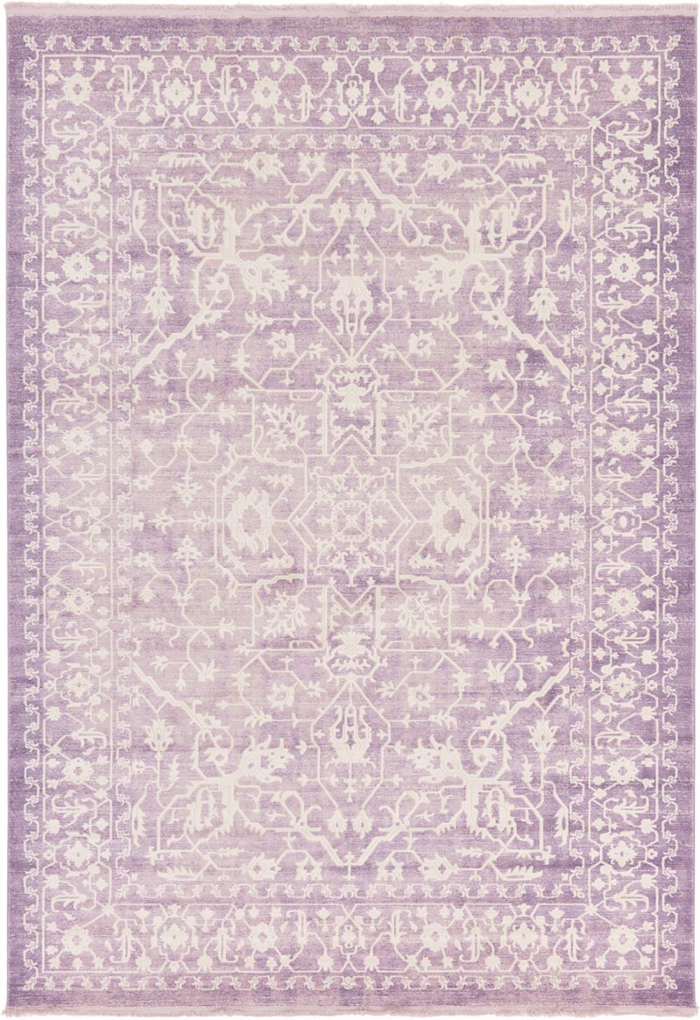 Bungalow Rose Pharaoh Performance Lilac Rug & Reviews | Wayfair