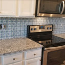 Casablanca Market Mediterranean 4" x 4" Ceramic Carthage Decorative ...