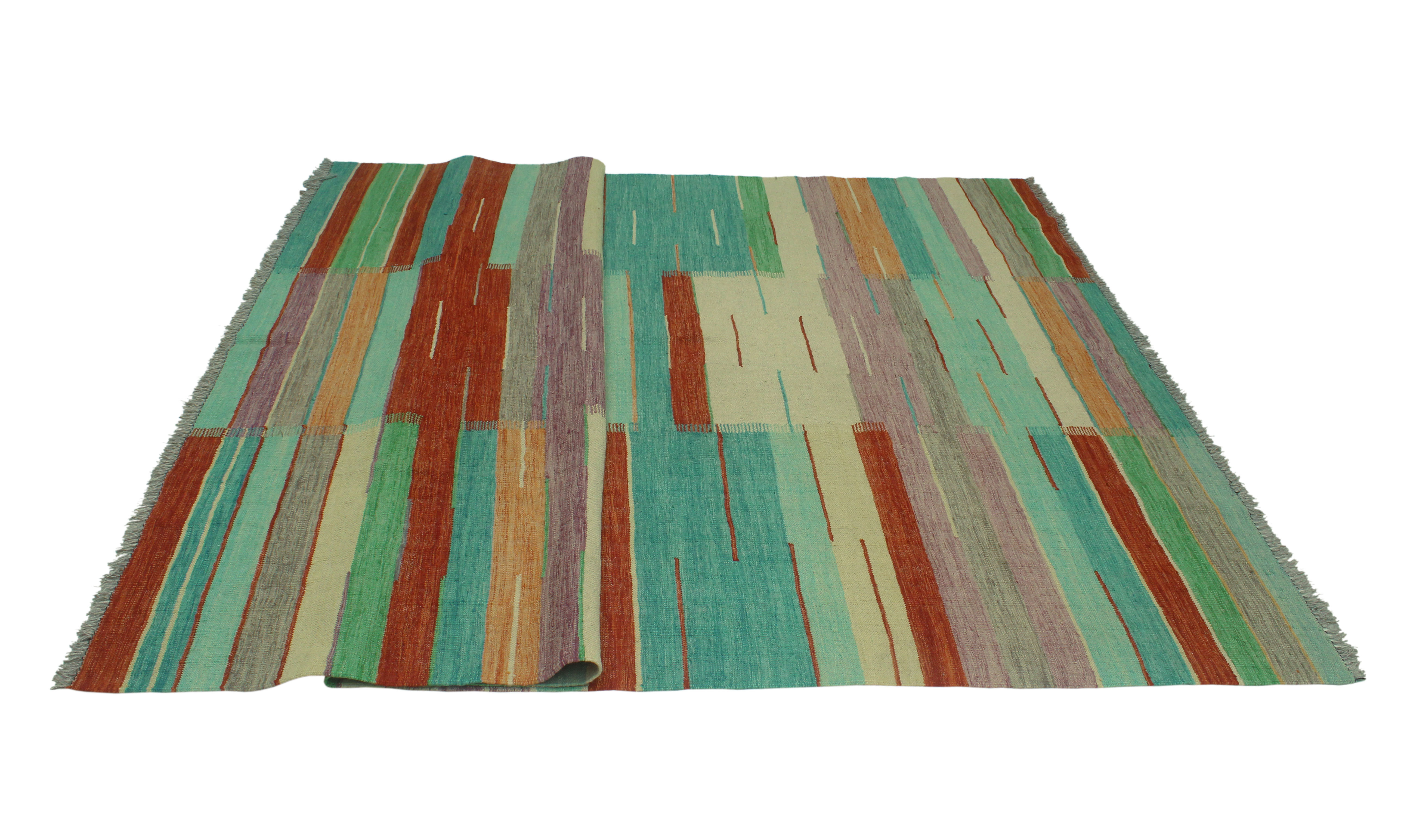 Union Rustic Bluntson Kilim Ivory Rug | Wayfair