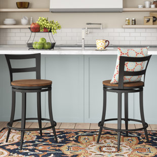 Wayfair | Swivel Bar Stools with Backs