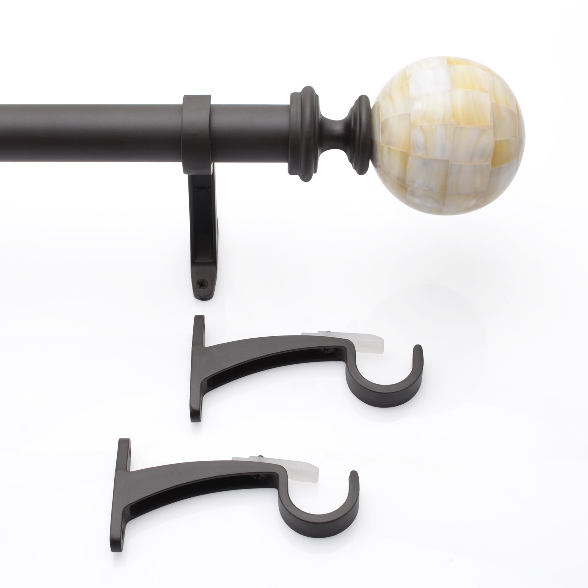 Darby Home Co Zehr Single Curtain Rod | Wayfair