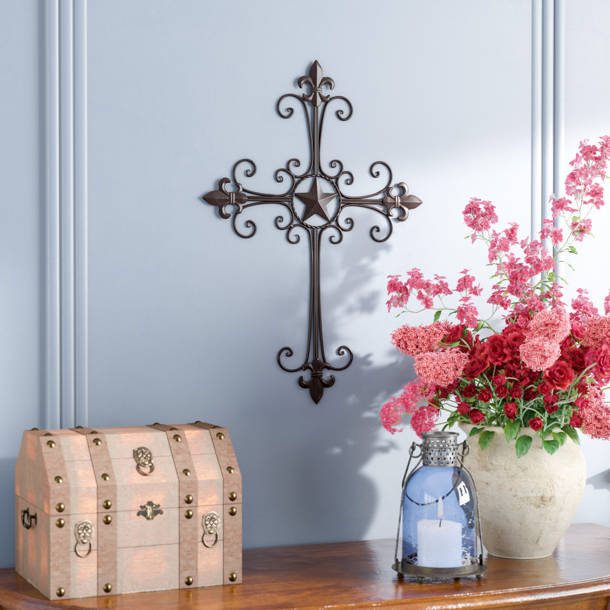 August Grove® Groce Rose Flower Basket Sculpture & Reviews | Wayfair