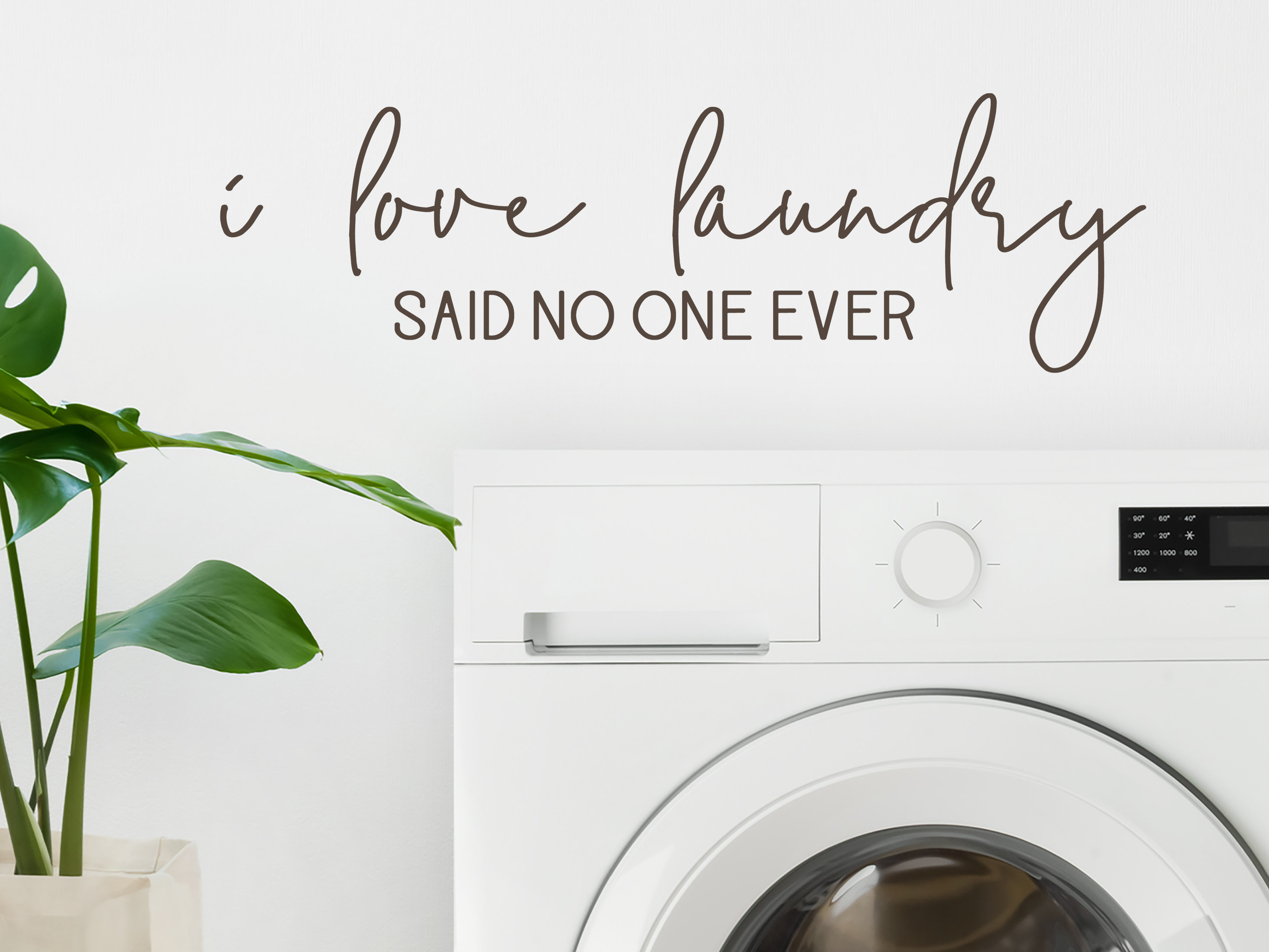Trinx Laundry Decals Wall Decal | Wayfair