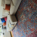 Bungalow Rose Daleigh Oriental Area Rug in Blue/Red & Reviews | Wayfair