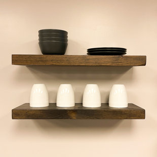 Wayfair | Brown Wall & Display Shelves You'll Love in 2022