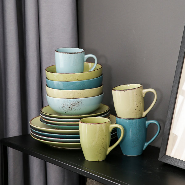 Latitude Run® Navia 32 Piece Dinnerware Set, Service for 8 & Reviews ...