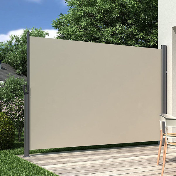 Sol 72 Outdoor™ Madalynn Sol 72 Outdoor™ 118.1" W Manual Side Awning in ...