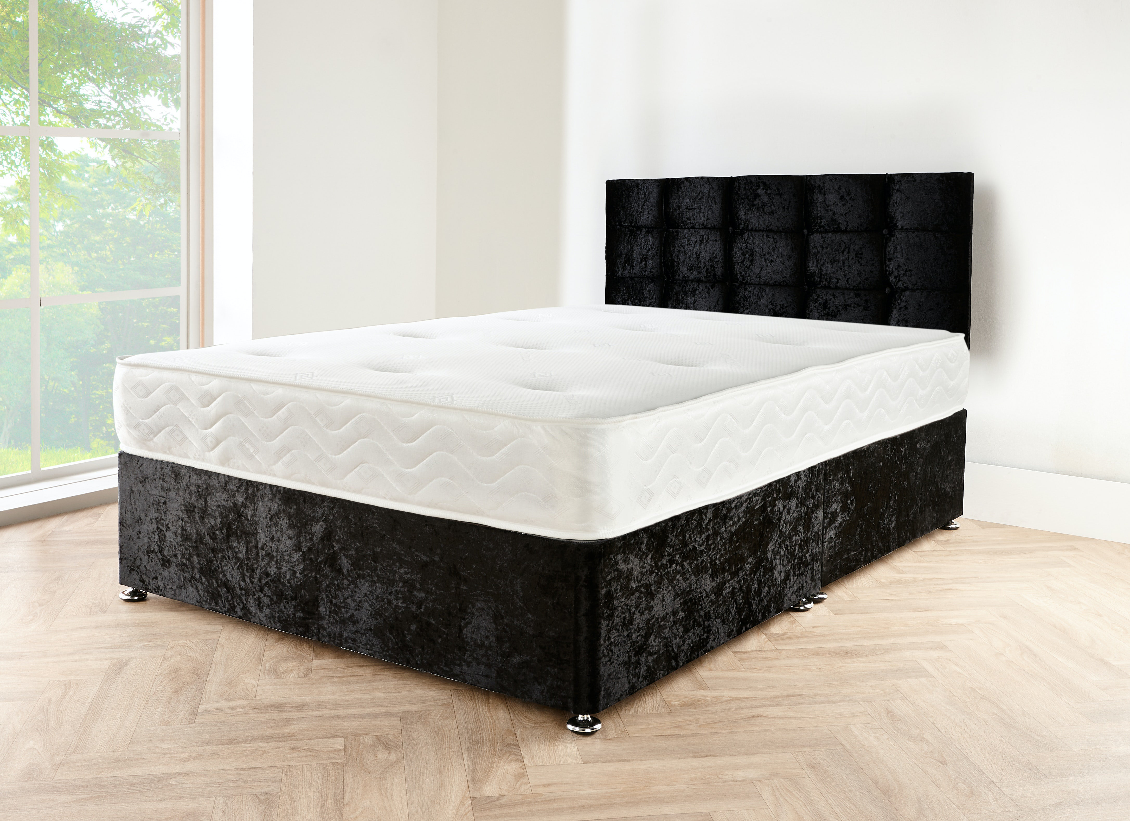 Canora Grey Aatami Coilsprung Divan Bed Set | Wayfair.co.uk