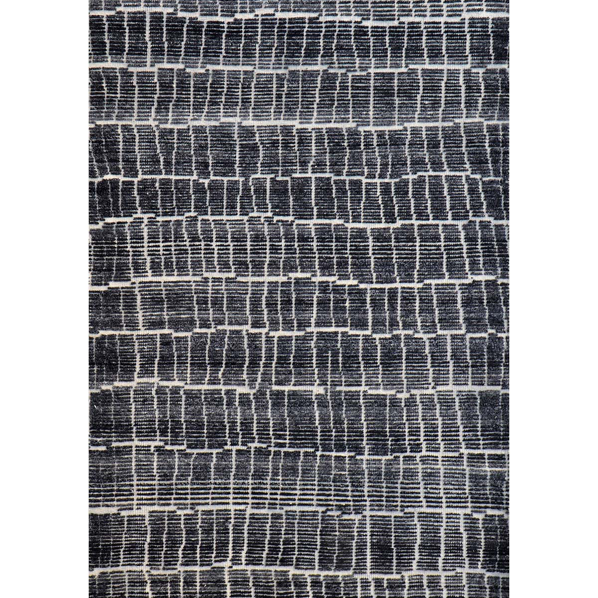 Bokara Rug Co., Inc. Hand-Knotted High-Quality Natural and Charcoal ...