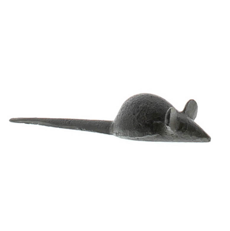 Wrought Studio Mizell Cast Iron Mouse Figurine | Wayfair