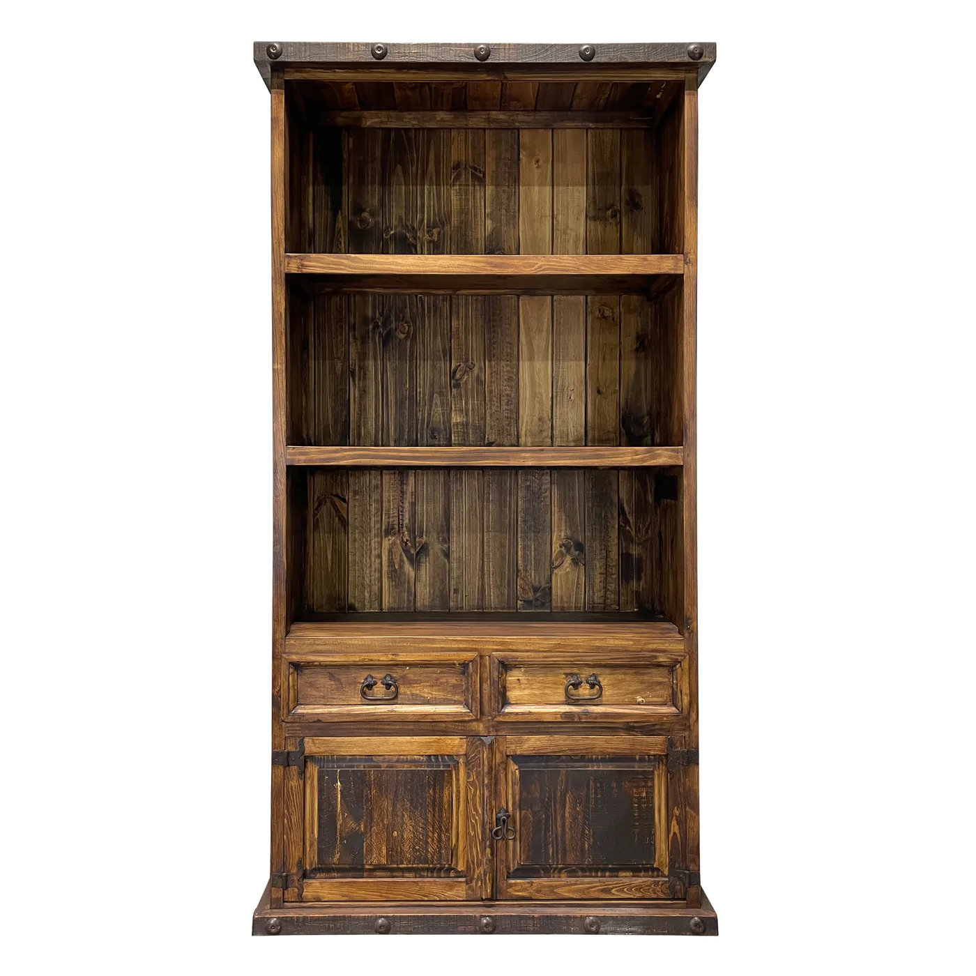 Loon Peak® Digiulio 80'' H x 43'' W Solid Wood Standard Bookcase | Wayfair