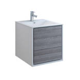 Orren Ellis Atwell 21.62'' Wall Mounted Single Bathroom Vanity with ...