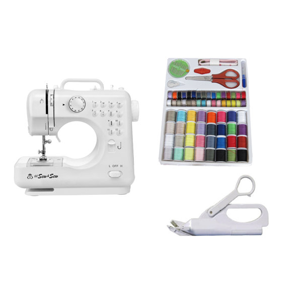 Michley Electronics Michley 12-Stitch Sewing Machine And Accessories ...