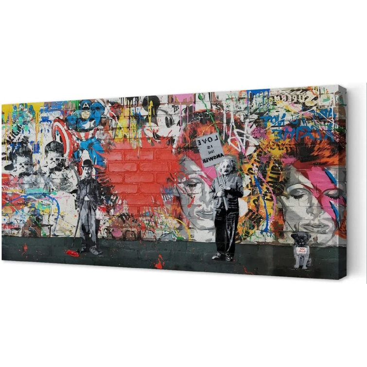 Ivy Bronx Wrapped Canvas Graphic Art | Wayfair