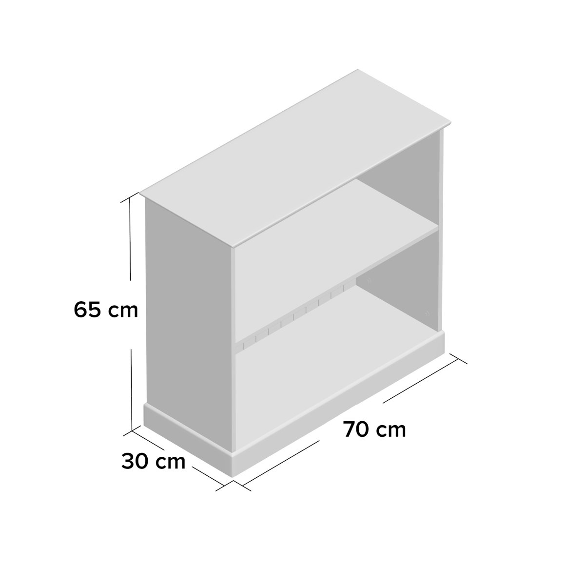 17 Stories Grants 65Cm H x 75Cm W Wood Standard Bookcase & Reviews ...