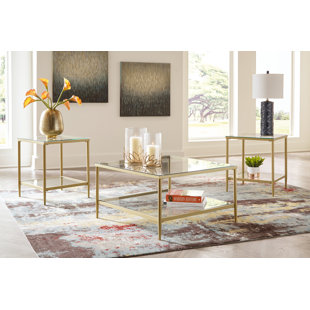 Wayfair | Glass Coffee Table Sets You'll Love in 2022