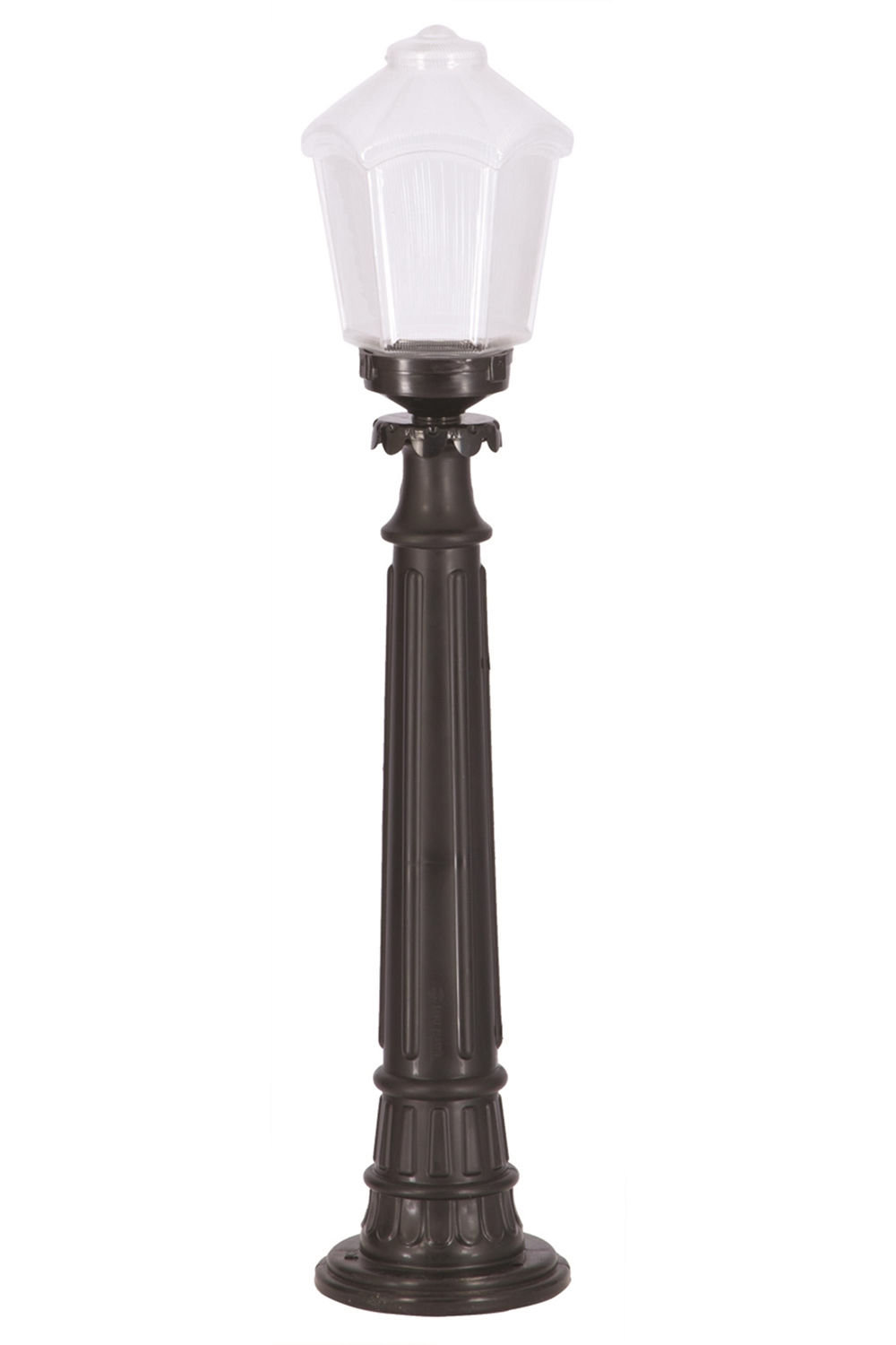 Rosalind Wheeler Aarjan Black 85Cm H Hardwired Lamp Post | Wayfair.co.uk