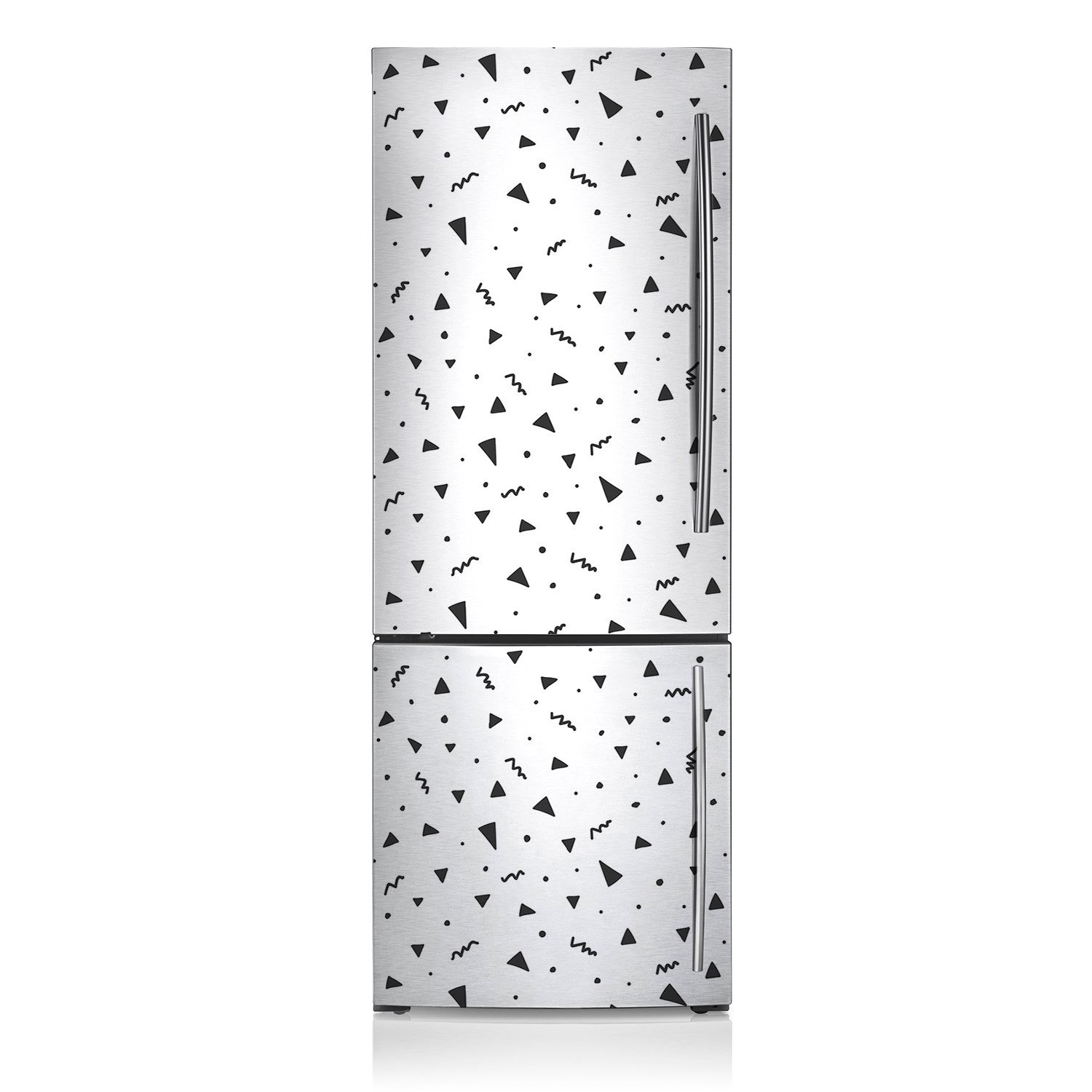 Ebern Designs Geometric Shapes Freezer Door Sticker | Wayfair.co.uk