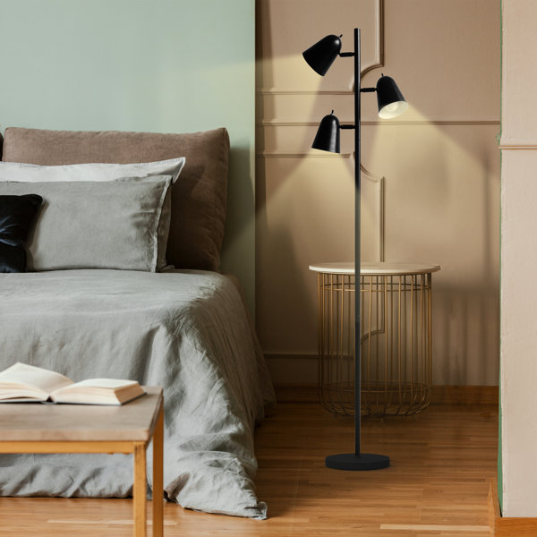 Latitude Run® 68" Tree Floor Lamp with 3 Bulbs Included & Reviews | Wayfair