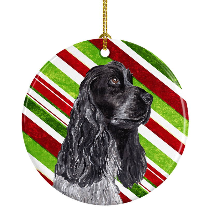 The Holiday Aisle® Cocker Spaniel Christmas Ceramic Hanging Figurine ...