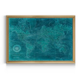 Blue Map Wall Art You'll Love in 2021 | Wayfair